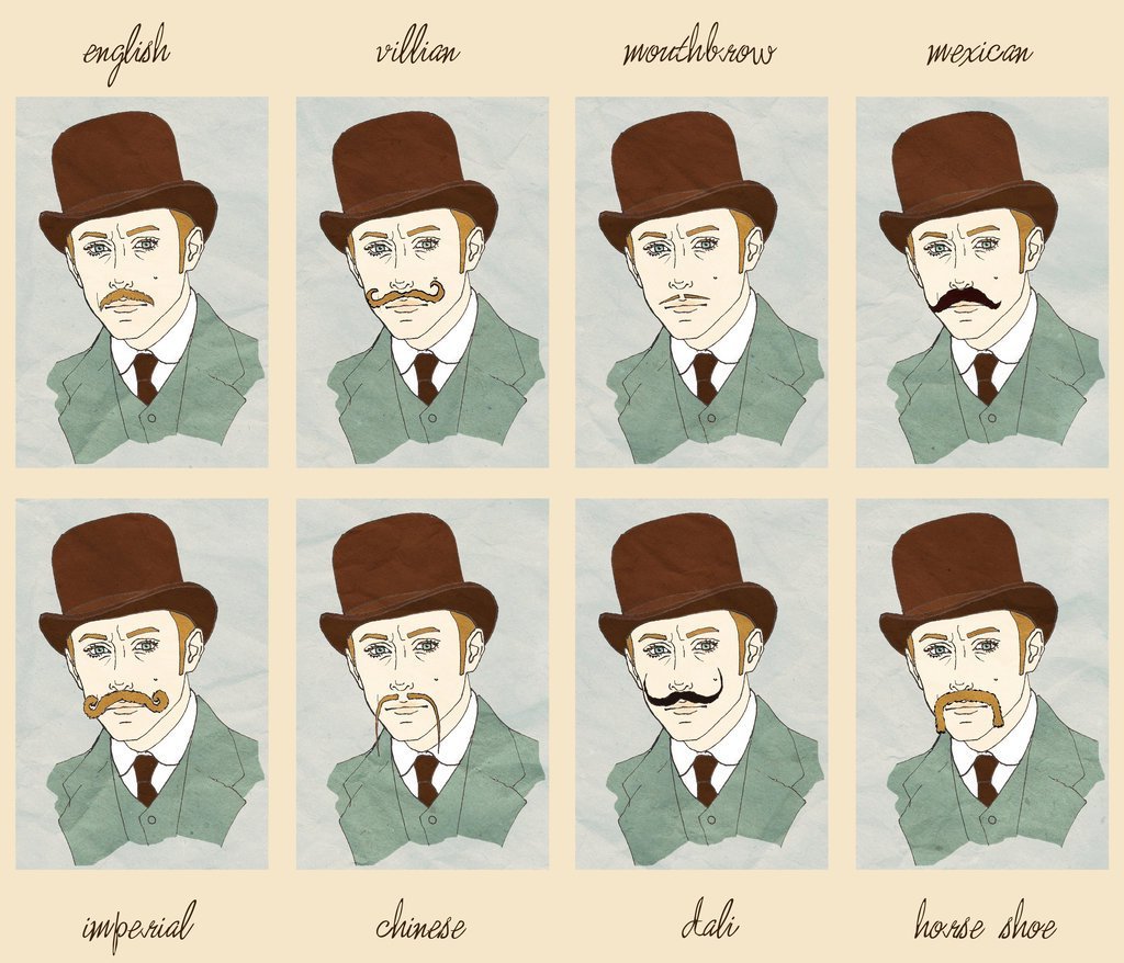 Movember! - Move over October, its moustache time